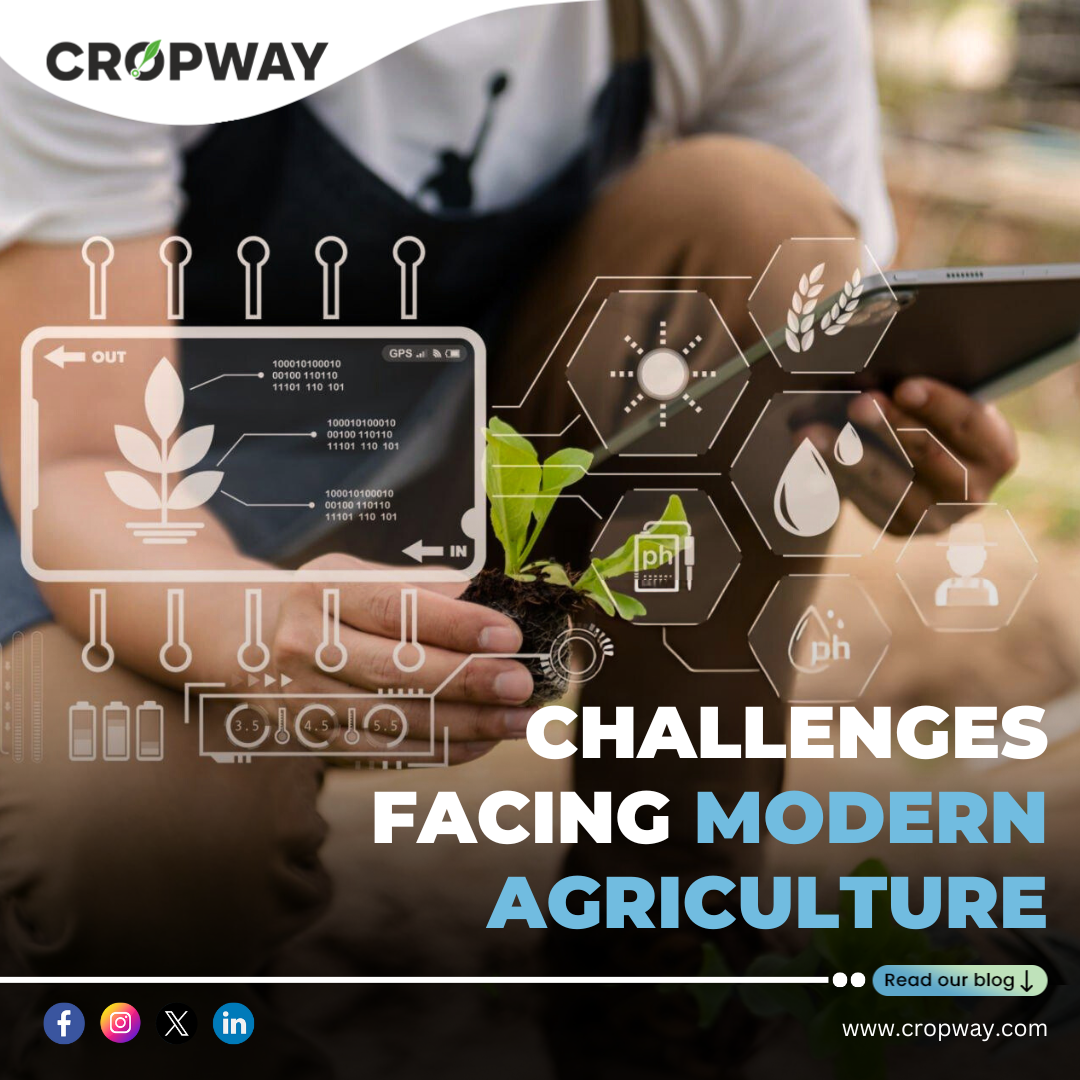 Agriculture Facing Critical Challenges in the Modern Era - CROPWAY 2025